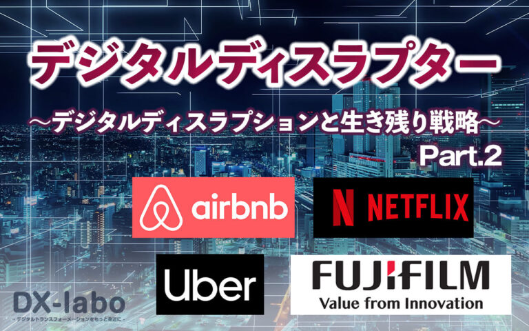 デジタルディスラプター例と取り組み内容 | DX-labo